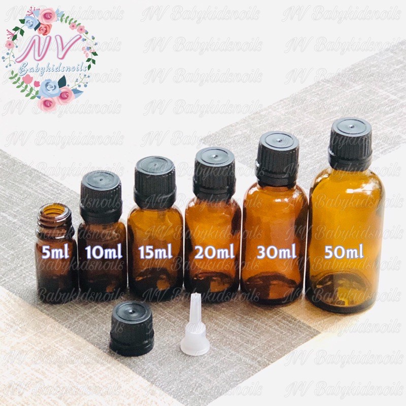 Jual BOTOL KACA KOSONG AMBER TETES / AMBER GLASS BOTTLE DROPPER PLUG ...