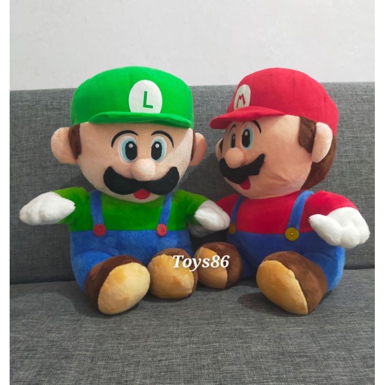 Jual Boneka Super Mario Bros & Luigi | Shopee Indonesia