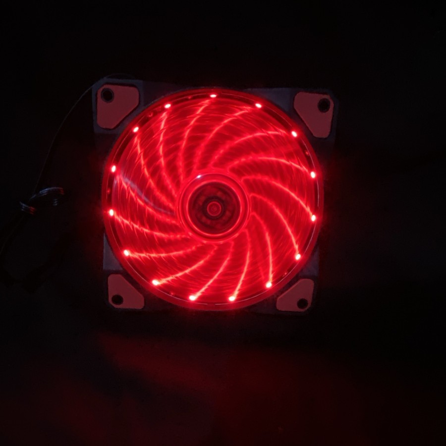 Jual FAN CASING 12CM WITH LED / FAN CASE 12 CM COLORS LAMPU 15LED ...