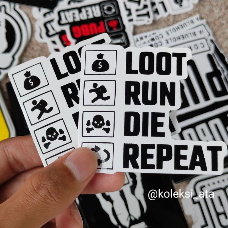 Jual stiker loot&run | Shopee Indonesia