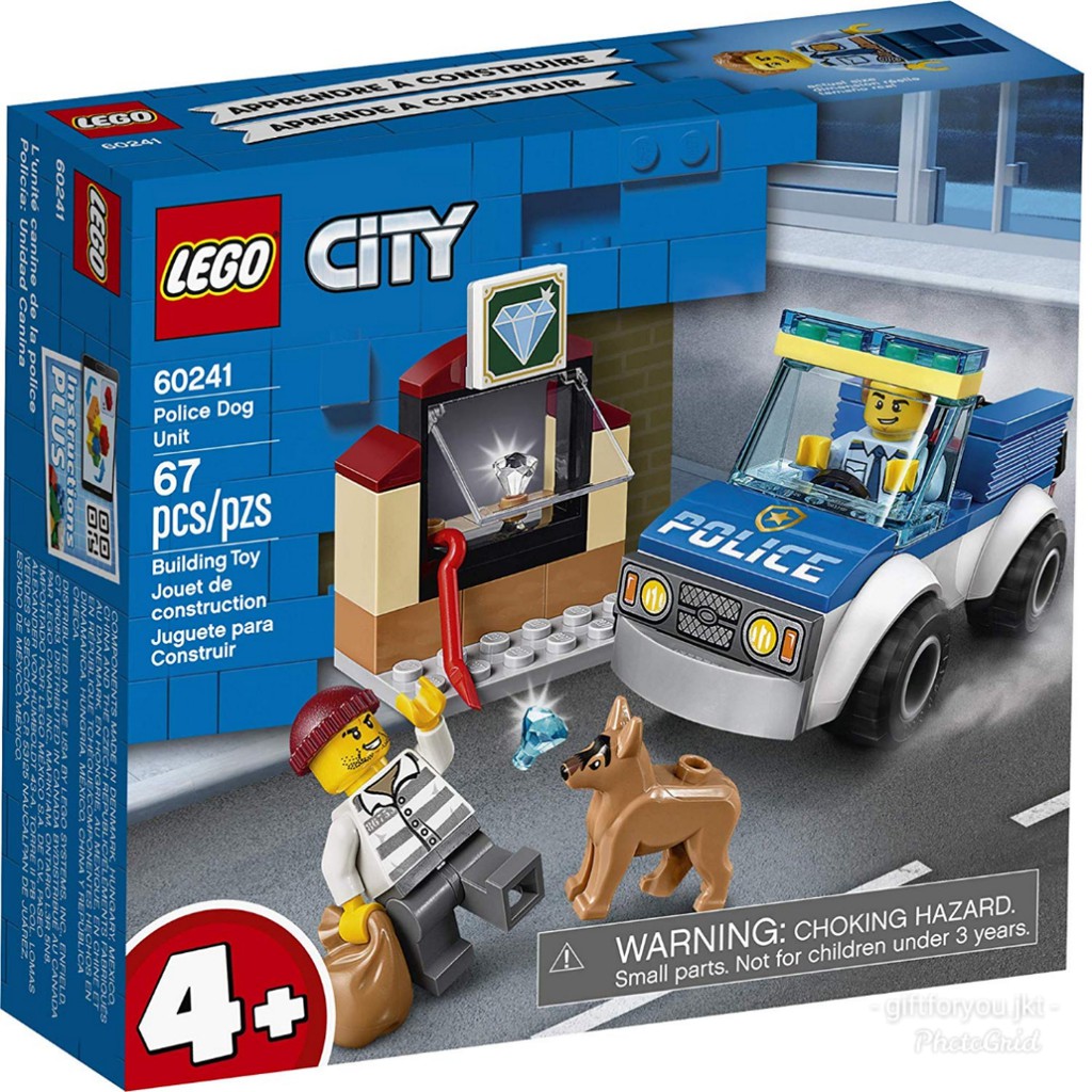 Jual Lego City Police Dog Unit No. 60241 | Shopee Indonesia