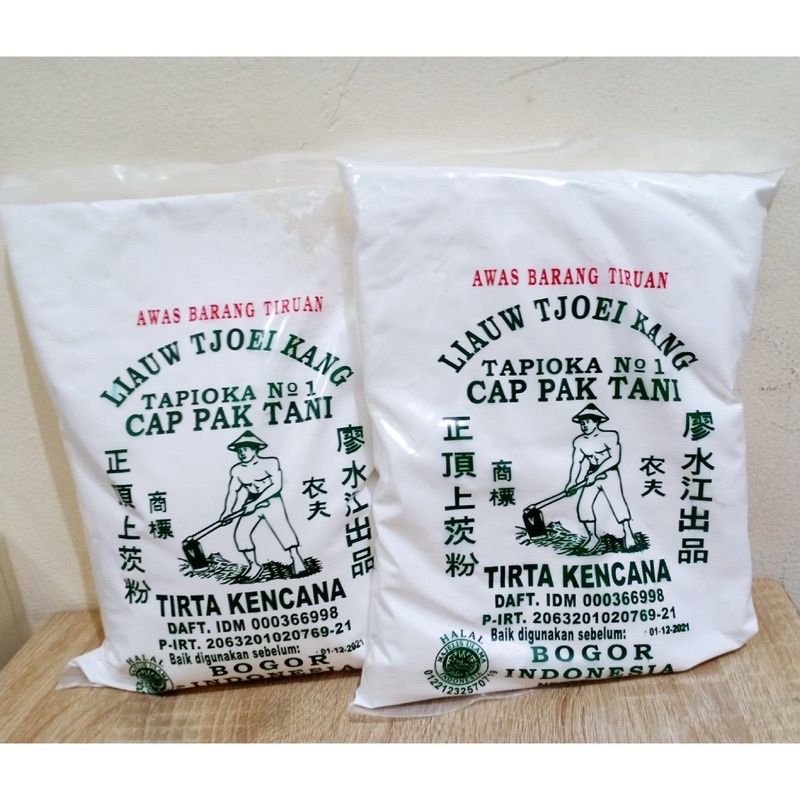 Jual Tapioka cap Pak Tani- Kanji Tani 1kg 12/2025 | Shopee Indonesia