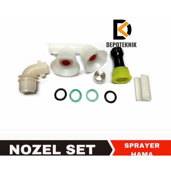 Jual Nozzel noksel sprayer semprot hama nossel nosel set menyemprot ...