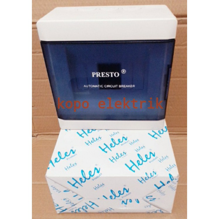 Jual Box Mcb Presto Outbow 6 Grup / Box Sekring Fuse Outbow | Shopee ...