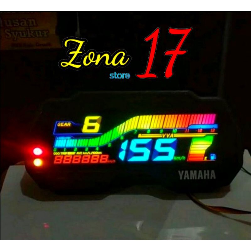 Jual STIKER STICKER LCD SPIDOMETER SPEEDOMETER R15 V3 VVA/VIXION R ...