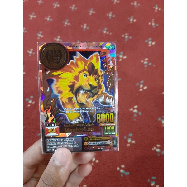 Jual Kartu Animal kaiser Ultra Rare Master Leo Evo 7 | Shopee Indonesia