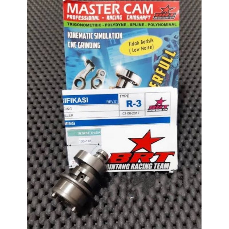 Jual BRT NOKEN AS Master cam Jupiter MX, MX King, Vixion, NVL, R15, Xabre tipe T1 T2 T3 T4 R1 ...
