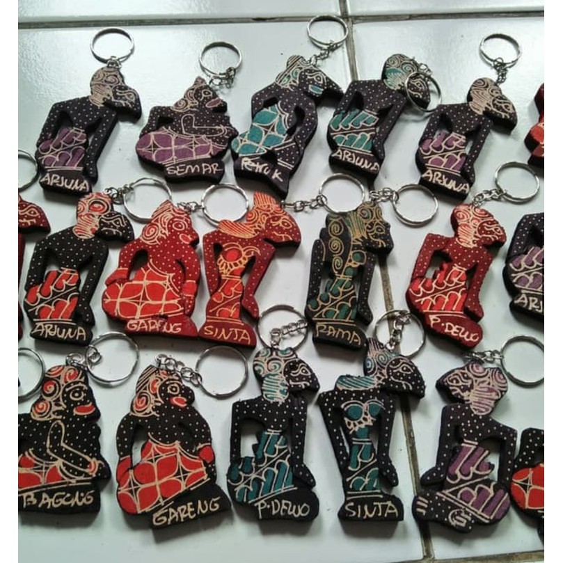 Jual Gantungan kunci wayang souvenir | Shopee Indonesia