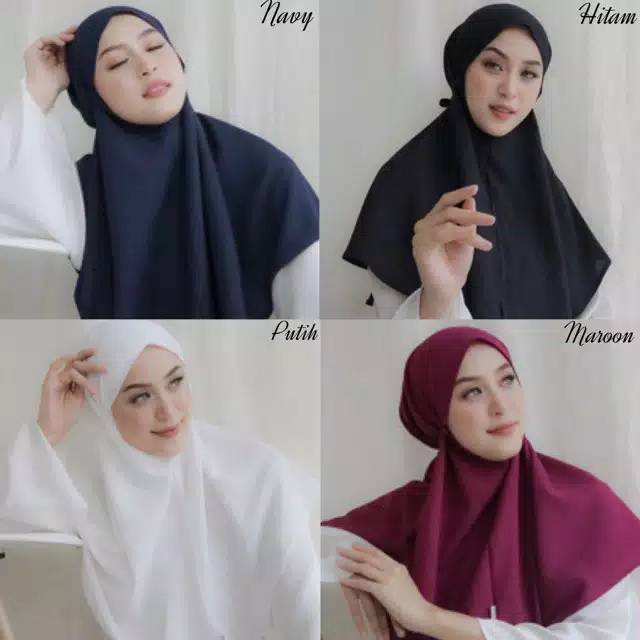 Jual Bergo Maryam Standar // Hijab Maryam //Hijab instan // Hijab Tali ...