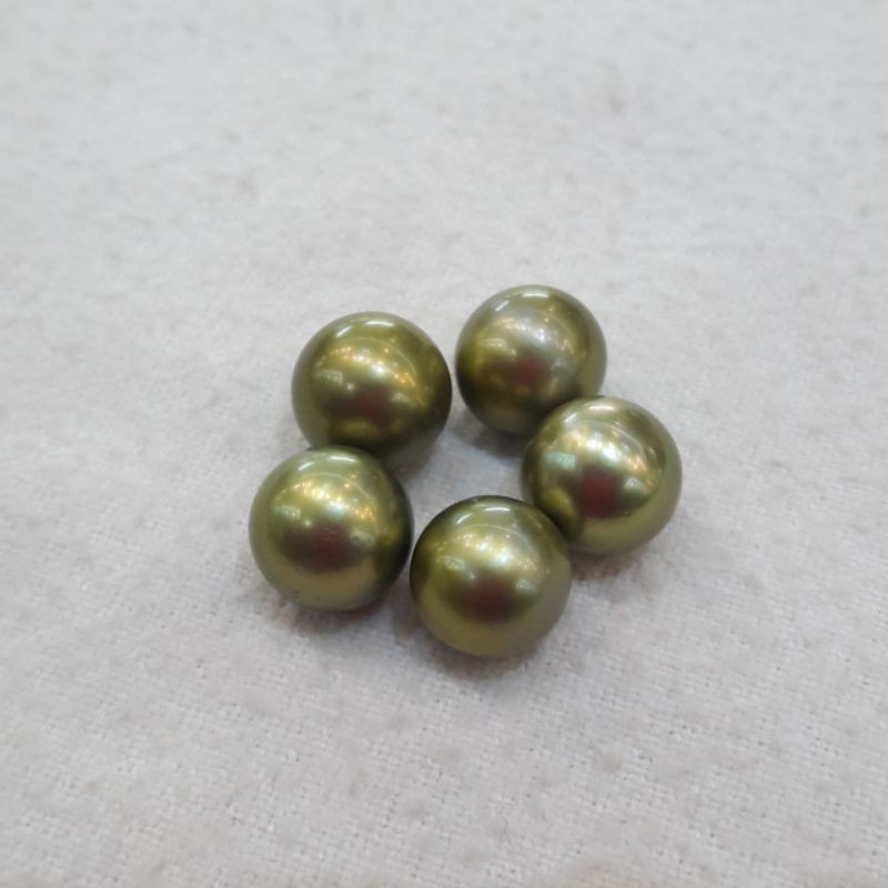 Jual Butiran butir mutiara air laut warna hijau asli original lombok ...