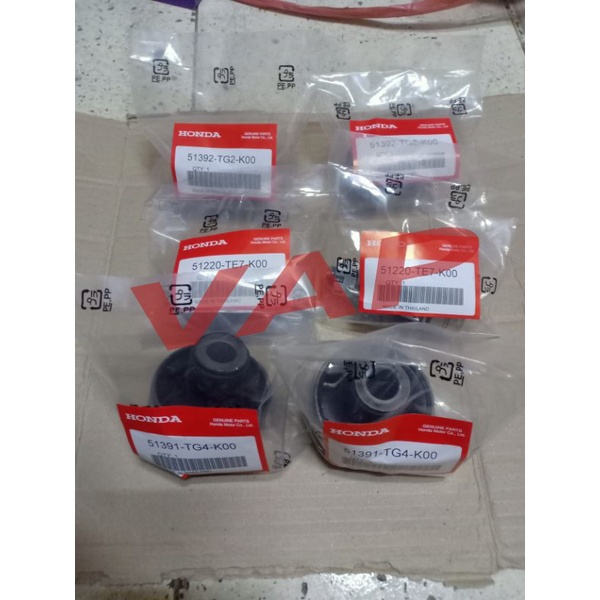 Jual BUSHING SET BESAR KECIL PLUS BALL JOINT HONDA MOBILIO,BRV ORIGINAL ...