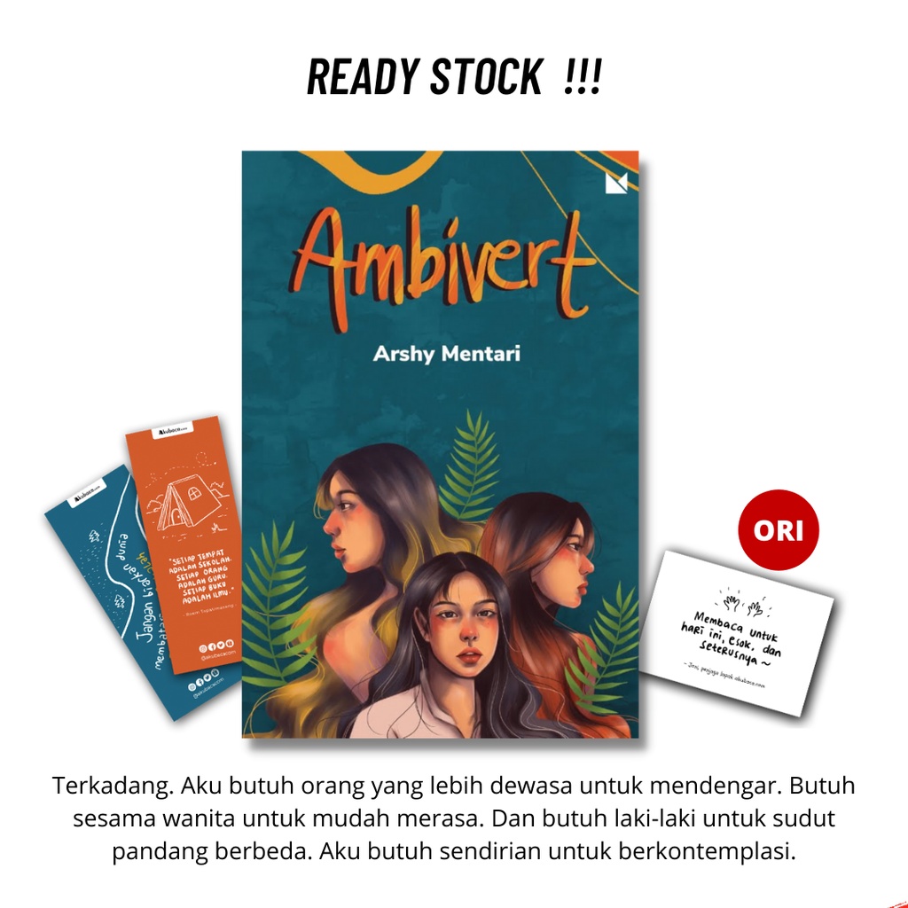 Jual Buku Arshy Mentari/ Bearish dan Bullish - Ambivert & Teman Duduk | Shopee Indonesia