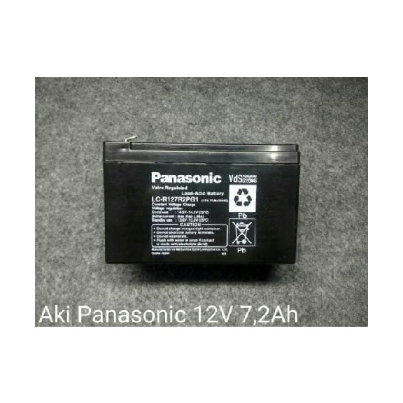 Jual Aki Kering 12V 12 volt Baterai Battery Dry Accu 7.2ah 7 amper UPS ...
