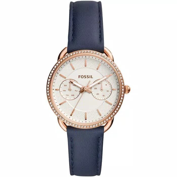 Jual FOSSIL ES 4394 ES4394 TAILOR BLUE LEATHER Garansi Resmi ORIGINAL ...