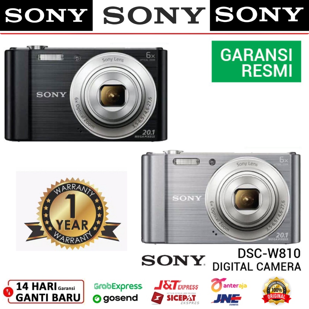 Jual SONY CyberShot W810 - Sony W810 - Garansi Resmi !! | Shopee Indonesia
