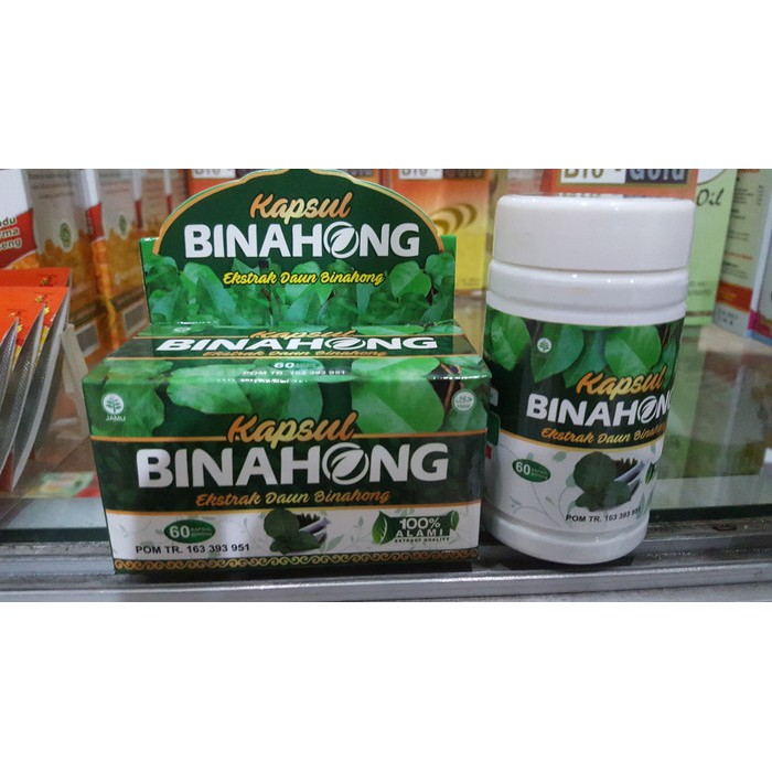 Jual Kapsul Binahong ( ekstrak daun binahong ) 60 kapsul BPOM Resmi | Shopee Indonesia