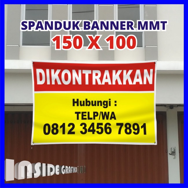 Jual Bikin Cetak Spanduk Dijual Banner Dikontrakkan Baner Dikontrakan ...