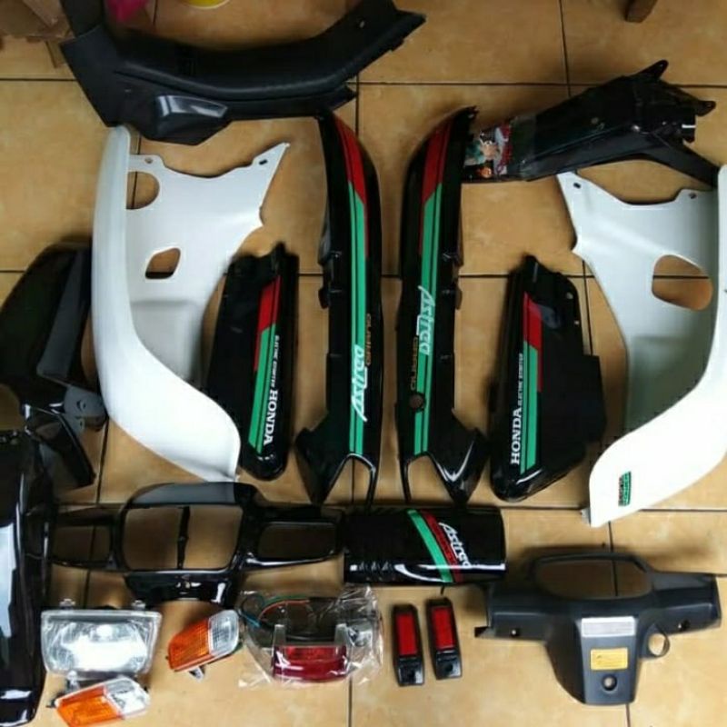 Jual paket cover body honda grand bulus 91-92 body bodi honda grand ...