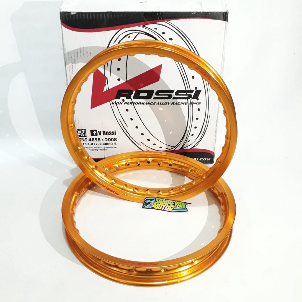 Jual Velg Rim Jari Jari Set Rossi Master Ring 14 140 160 W Shape Gold ...