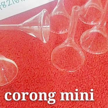 Jual corong kaca mini bahan pyrex glass tahan panas | Shopee Indonesia