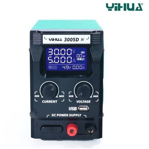 Jual YIHUA 3005D-lV 30V 5A DC Power Supply Adjustable 4 Digit Original | Shopee Indonesia