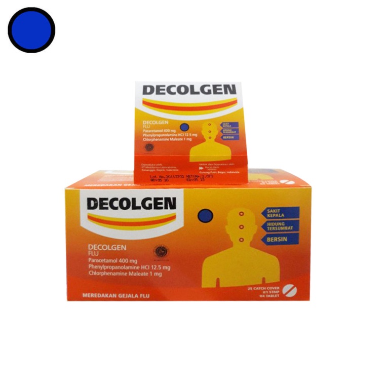 Jual Decolgen Strip Obat Flu Obat Pilek Obat Demam Obat Pusing Obat ...