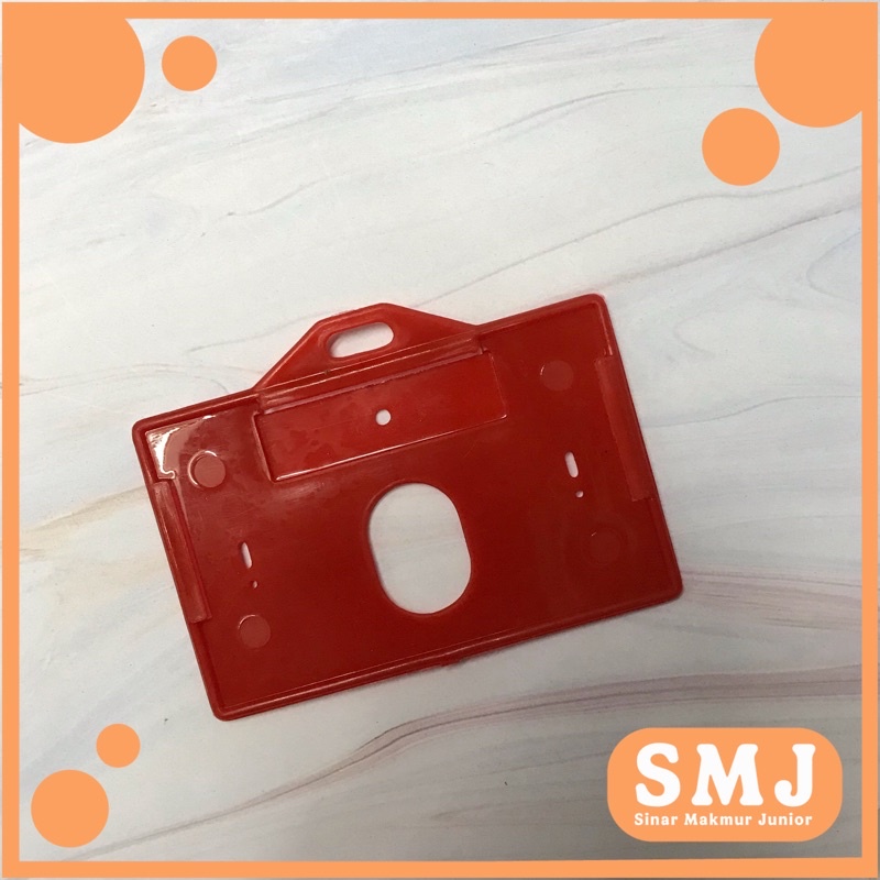 Jual CASING ID CARD NAMETAG 1 KARTU TIDUR ( 6 Warna ) | Shopee Indonesia
