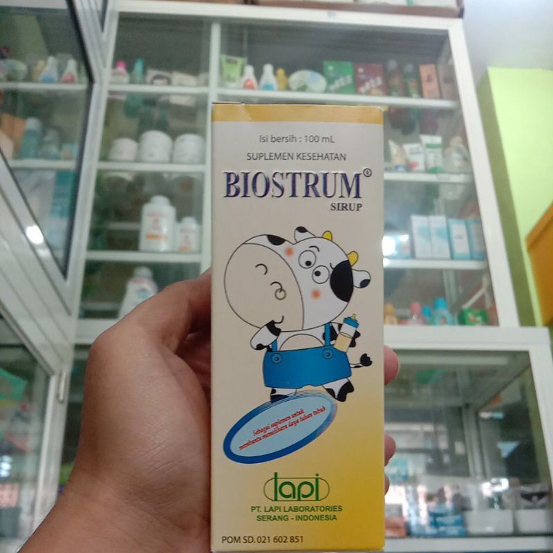 Jual Biostrum Sirup 100ml | Shopee Indonesia