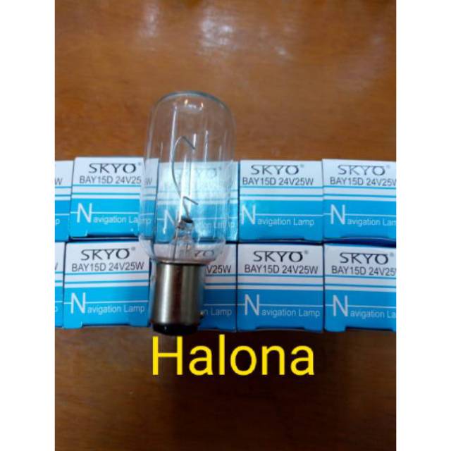 Jual Lampu Navigasi 24v 25W Bay15D 24V 25W | Shopee Indonesia