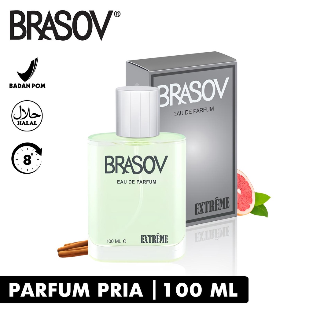 Jual BRAVAS ELITE BLACK 100 ML Perfume Eau De Parfum Original Halal XX ...