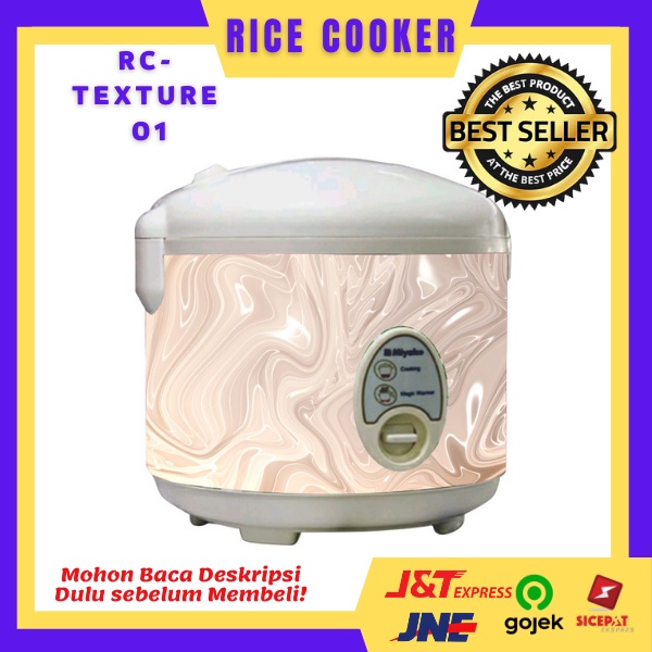 Jual Sticker Magicom Rice Cooker TEXTURE / RC TEXTURE / STIKER RICE COOKER / STIKER MAGIC COM ...