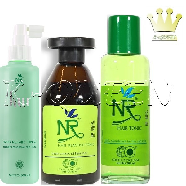 Jual NR Kur / Reative Hair Tonic 200ml Botol Tinggi / Pendek Tonik ...