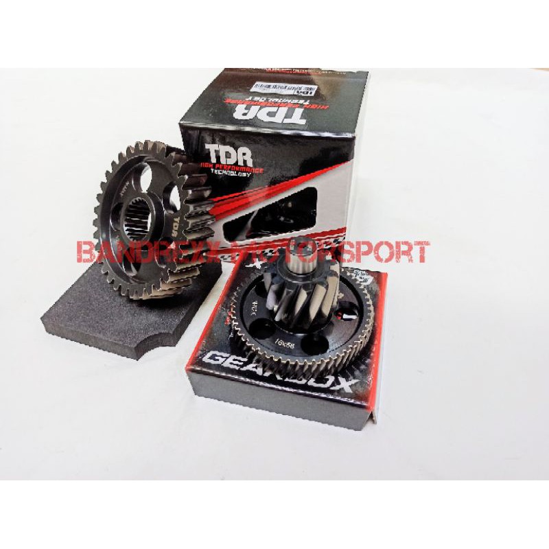 Jual Gear Ratio-Gear Box TDR Racing For Yamaha Nmax- Aerox 155- NVX 155 ...