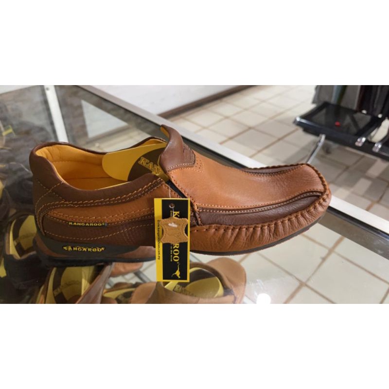 Jual Sepatu Kangaroo Asli Kulit Original Malaysia 10015 | Shopee Indonesia