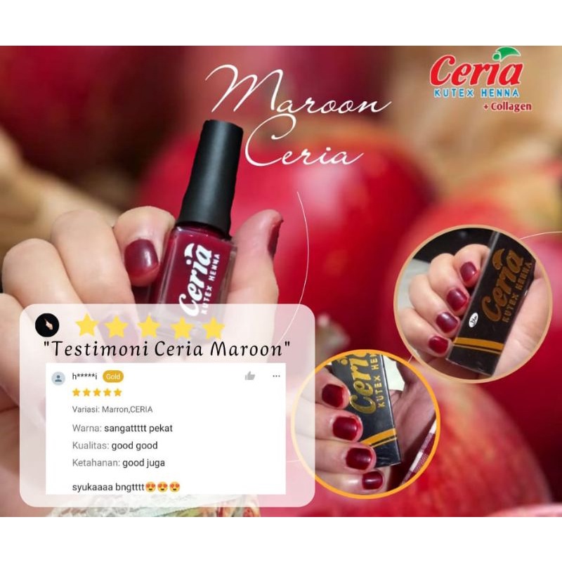Jual Obral habisin stok HENNA CERIA, KUTEK MUSLIMAH, HENNA KUKU ...