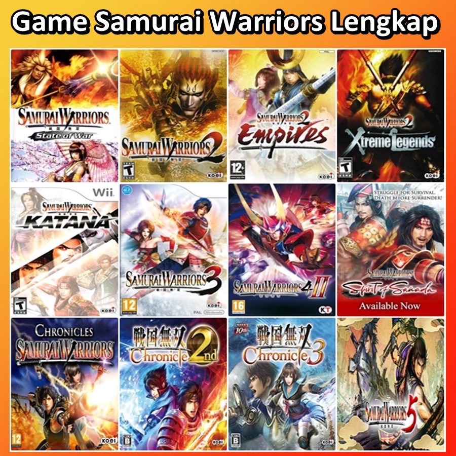 Jual Samurai Warriors Lengkap Full DLC Game untuk PC Laptop | Shopee Indonesia