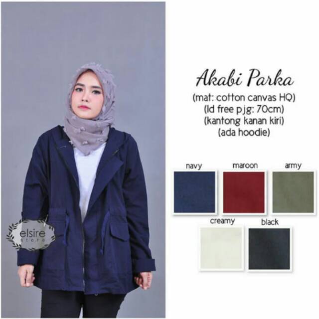 Jual Jaket Parka Akabi | Shopee Indonesia