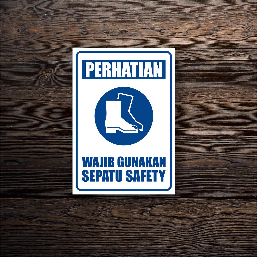 Jual Sticker Stiker Safet K3 Sepatu Safety | Shopee Indonesia