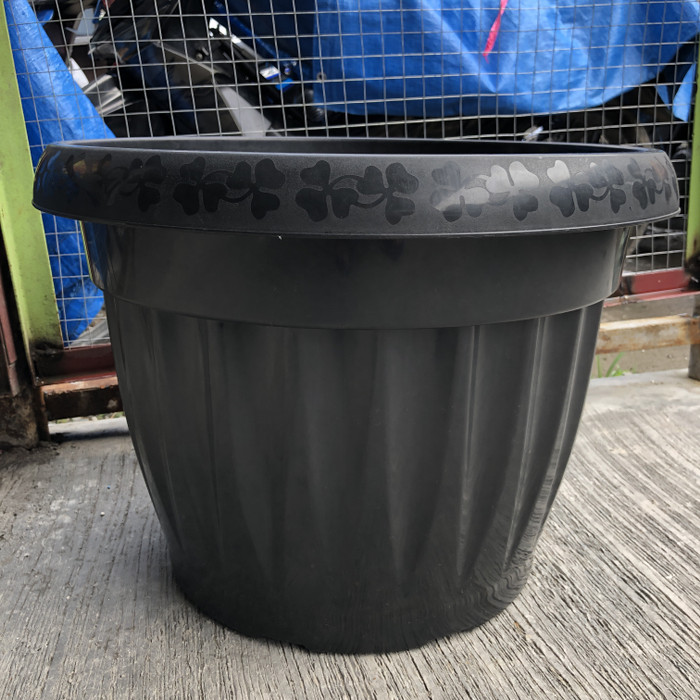 Jual Pot bunga plastik hitam diameter 45cm (B) | Shopee Indonesia