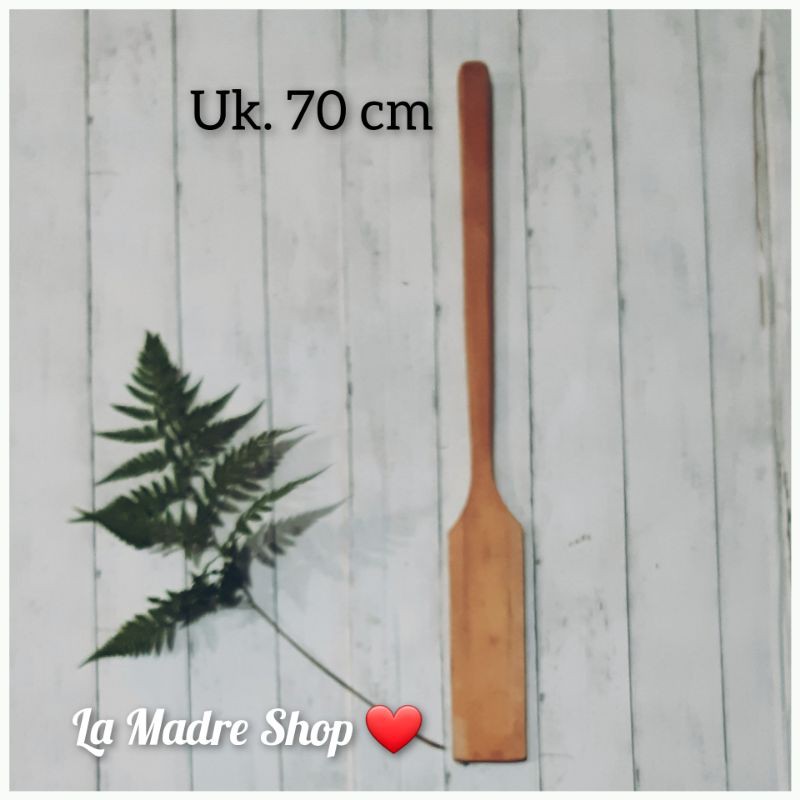 Jual SPATULA Sodet Sutil Kayu Pengaduk Dodol - Mahoni Uk. 50 s.d 65 cm ...