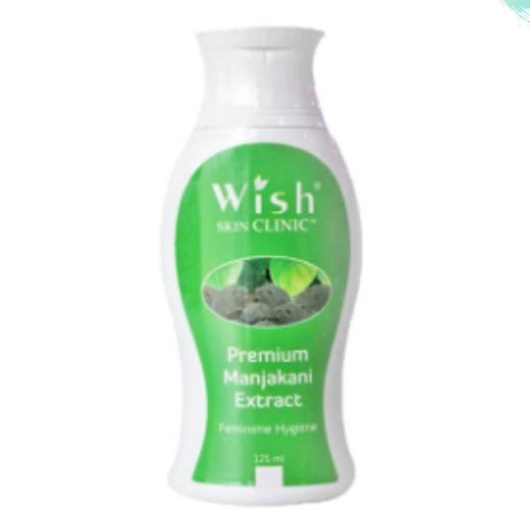 Jual WISH SKIN CLINIC PREMIUM MANJAKANI EXTRACT FEMINIME HYGIENE 125ml | Shopee Indonesia