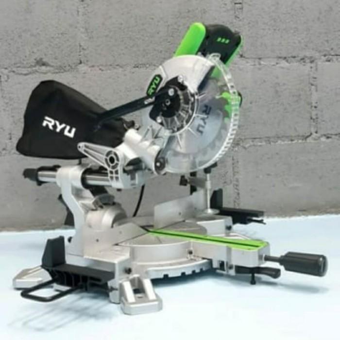 Jual Mesin Bandsaw Miter Saw Sliding Ryu 7 Inch Rms 180-1 | Shopee ...