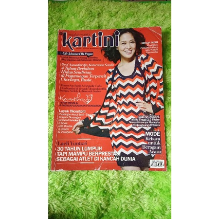 Jual MAJALAH KARTINI EDISI MARET 2015 COVER GRACIA INDRI | Shopee Indonesia