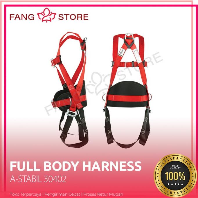 Jual Safety Harness / Full Body Belt Sabuk Climbing Shackle A Stabil ...