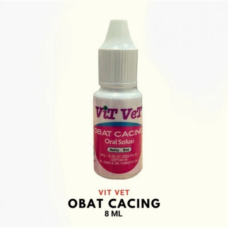 Jual vit vet obat cacing hewan anjing & kucing | Shopee Indonesia