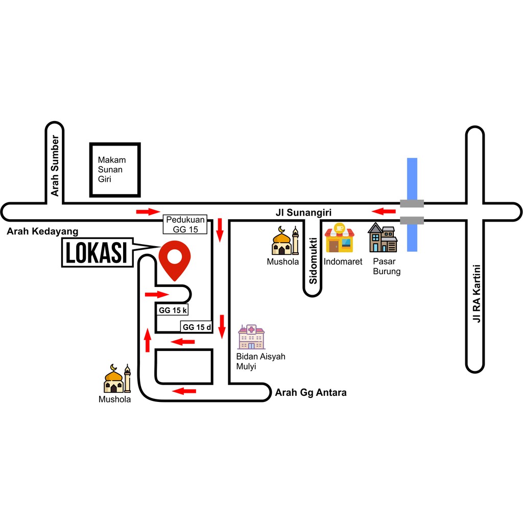 Jual Tambahan denah lokasi undangan pernikahan NVTA_STORE | Shopee ...