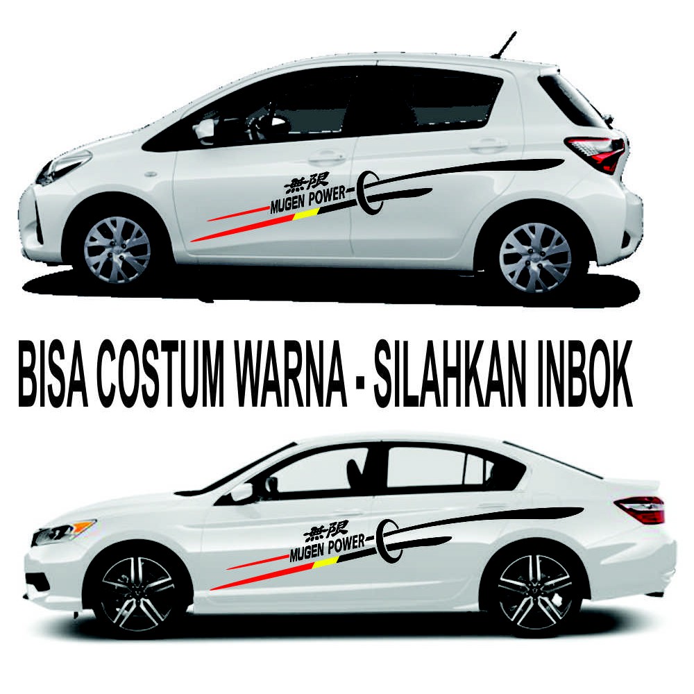 Jual Striping Mobil MUGEN POWER Edisi terbatas model terbaru | Shopee ...