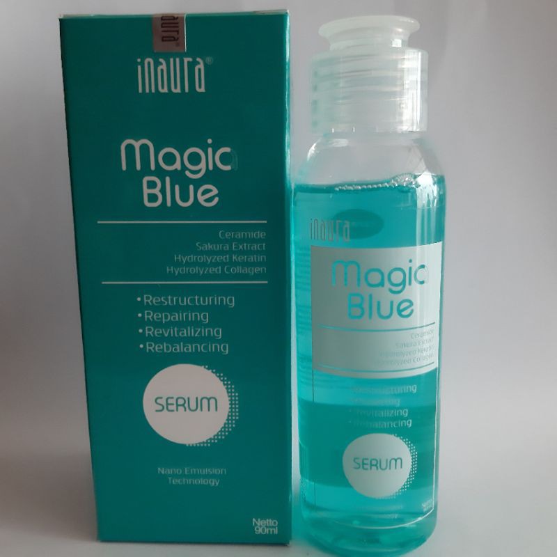 Jual INAURA MAGIC BLUE SERUM 90ml | Shopee Indonesia