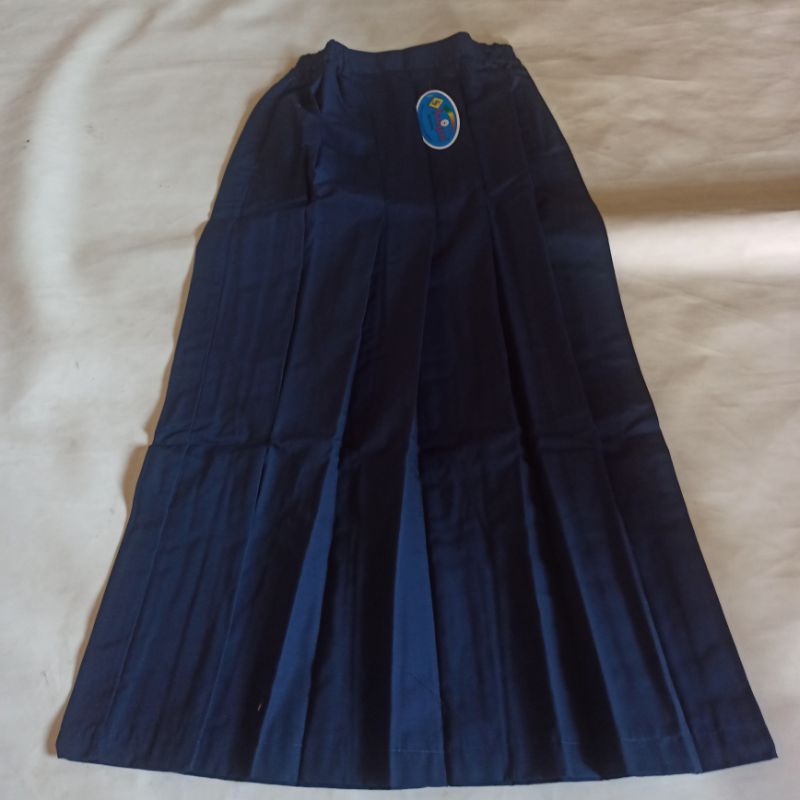 Jual Rok Rampel SMP MTs Seragam Sekolah merk Seragam Biru Rampel ...