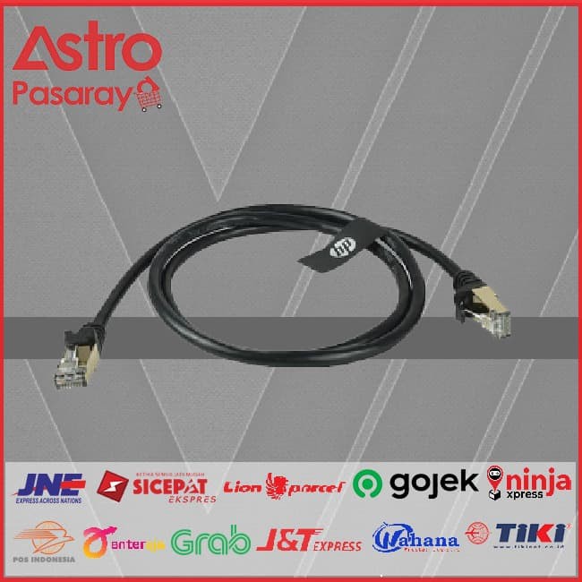 Jual HP Network Cable Lan Cat7 2M - HP Kabel Lan Cat 7 2M (DHC-CAT7-FTP) | Shopee Indonesia